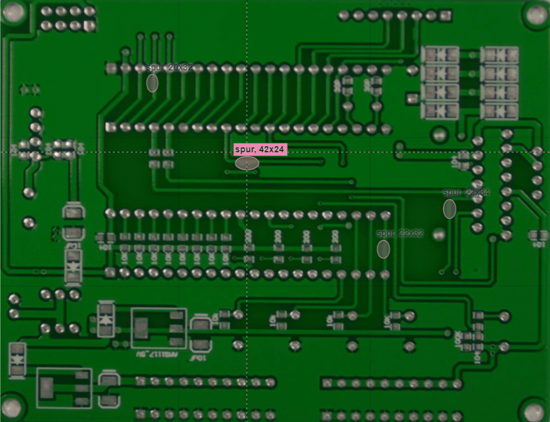 高精度呈现：PCB多类型缺陷检测系统 - AI自动深度学习平台 | Neuro-T | 多类型缺陷检测系统 | 友思特